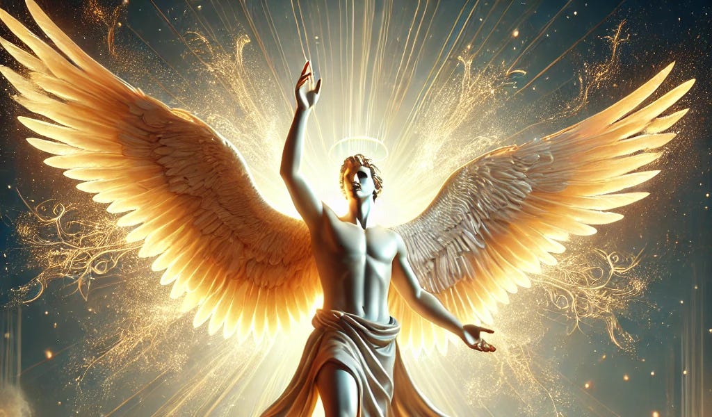 What Do Angels Really Look Like? - by Lav'e Gallery