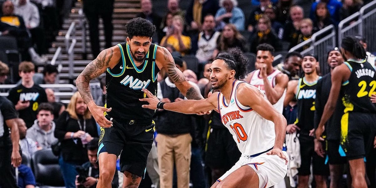 Indiana Pacers forward Obi Toppin relishes moment sharing the NBA court ...