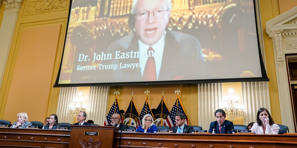 John Eastman’s Moral Turpitude - by Gabriel Schoenfeld