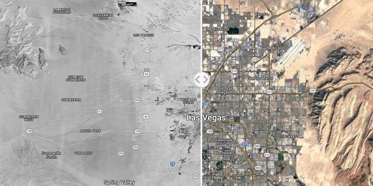 Messing with Maps: Then and Now edition