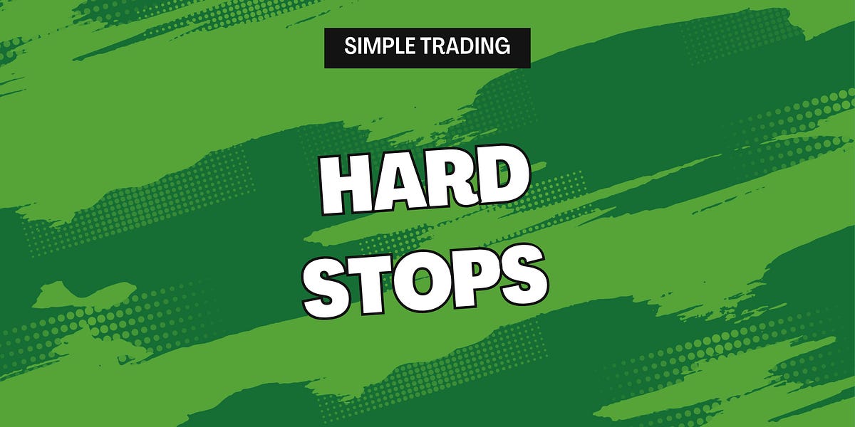 Hard Stops - by Abe - Simple Trading