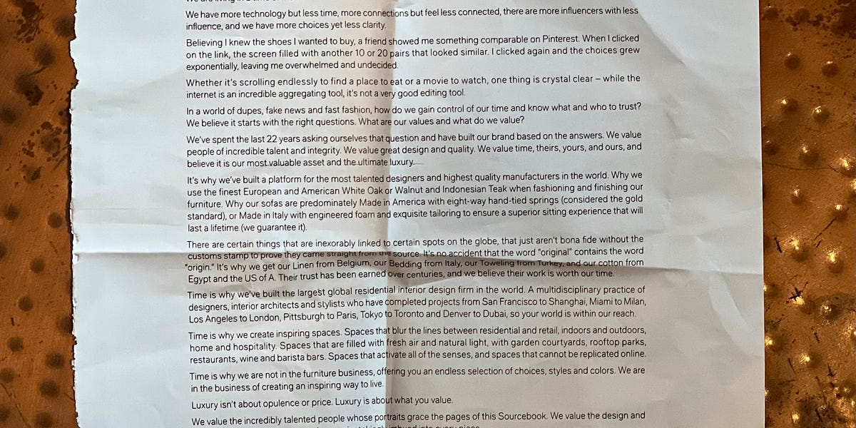 Time Is The Ultimate Luxury - by Katie Kiaunis