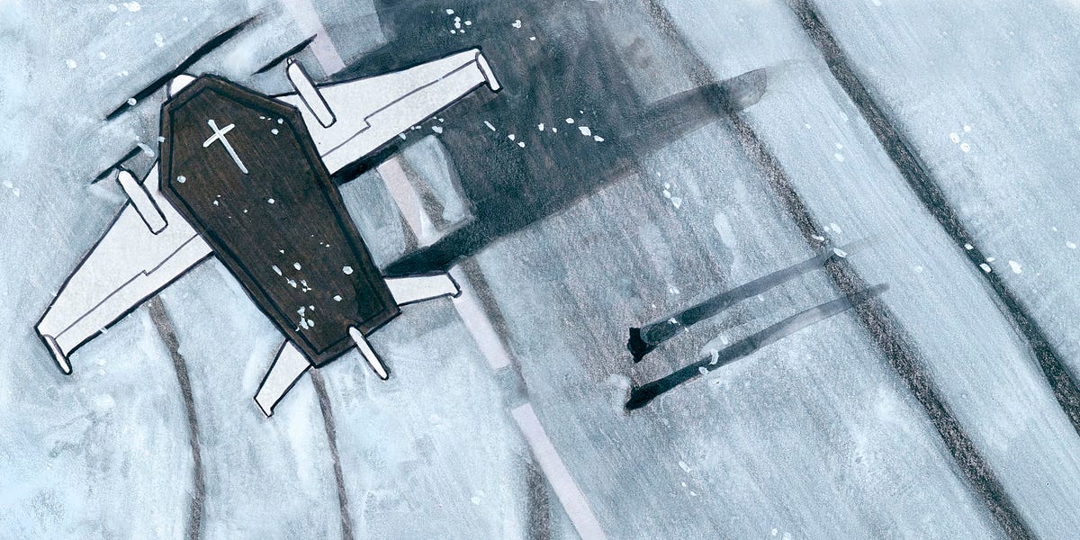 Flying Dead Bodies Across the Land of the Midnight Sun