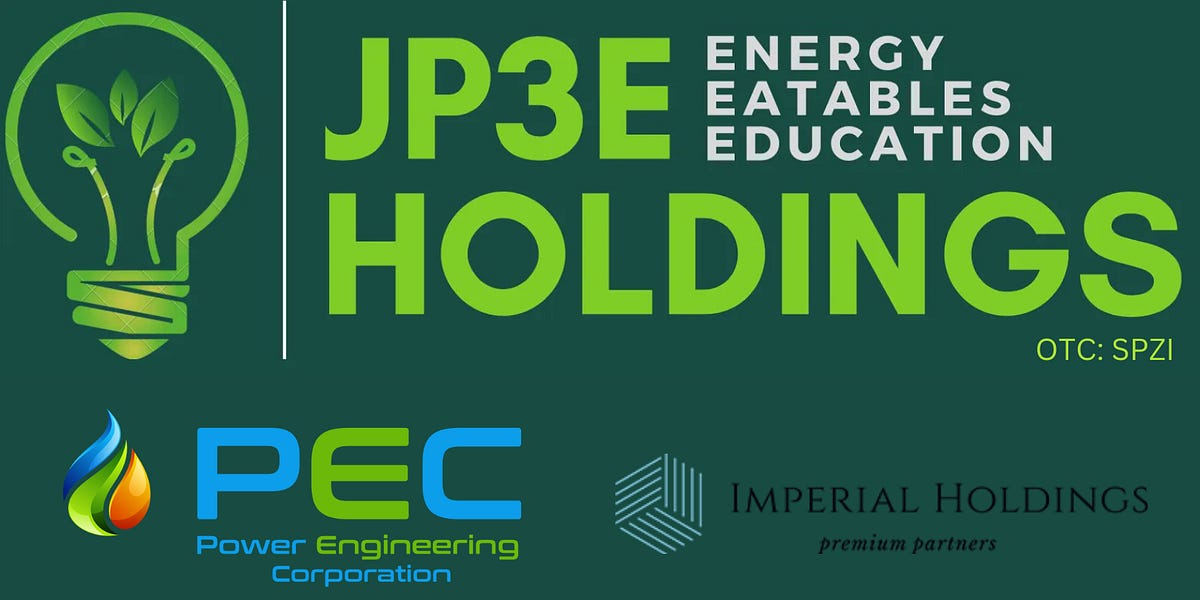 JP 3E Holdings, Inc. Acquires 51% of Power Engineering Corporation (PEC ...