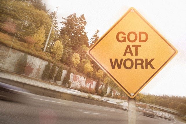 God at work - by Andrew Butcher - Andrew’s Substack