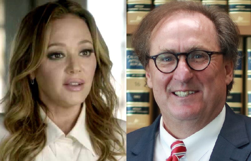 Leah Remini's new judge named, and he's a bit of a scribbler