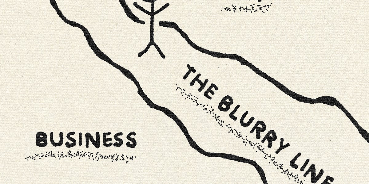 The Blurry Line between Business & Art - by Alfred Megally