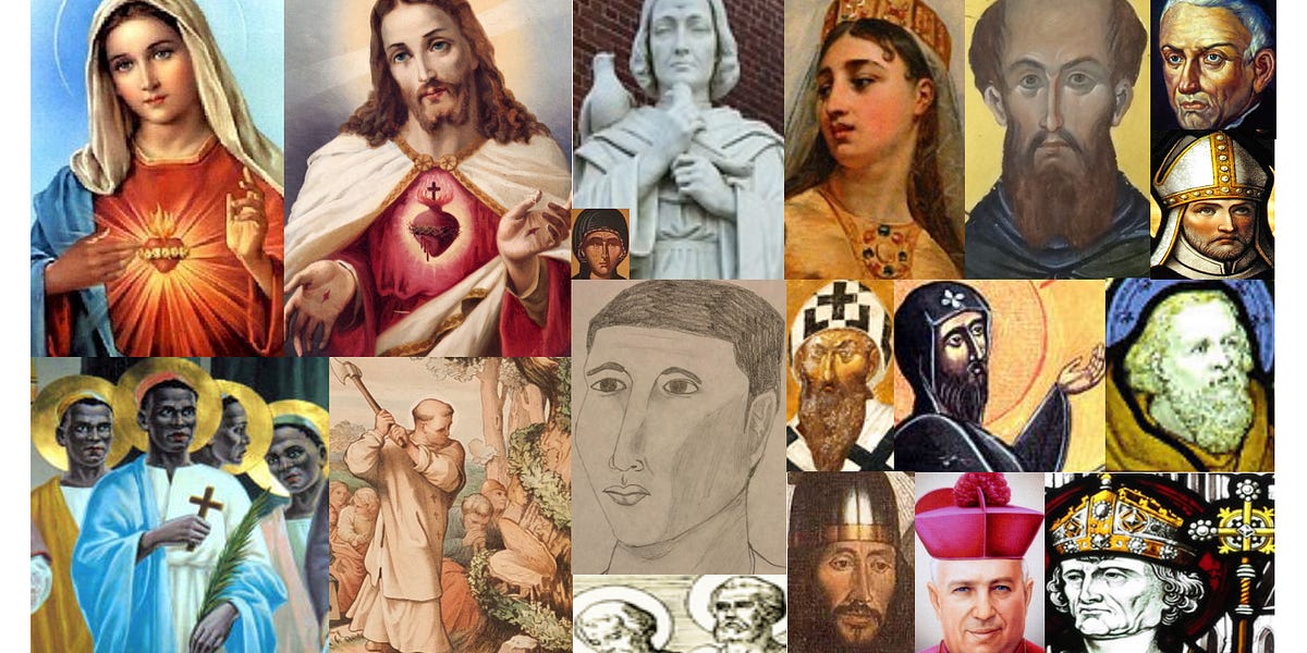 Saints of the Week: Sacred& Immaculate Hearts, Kevin, C.Lwanga ...