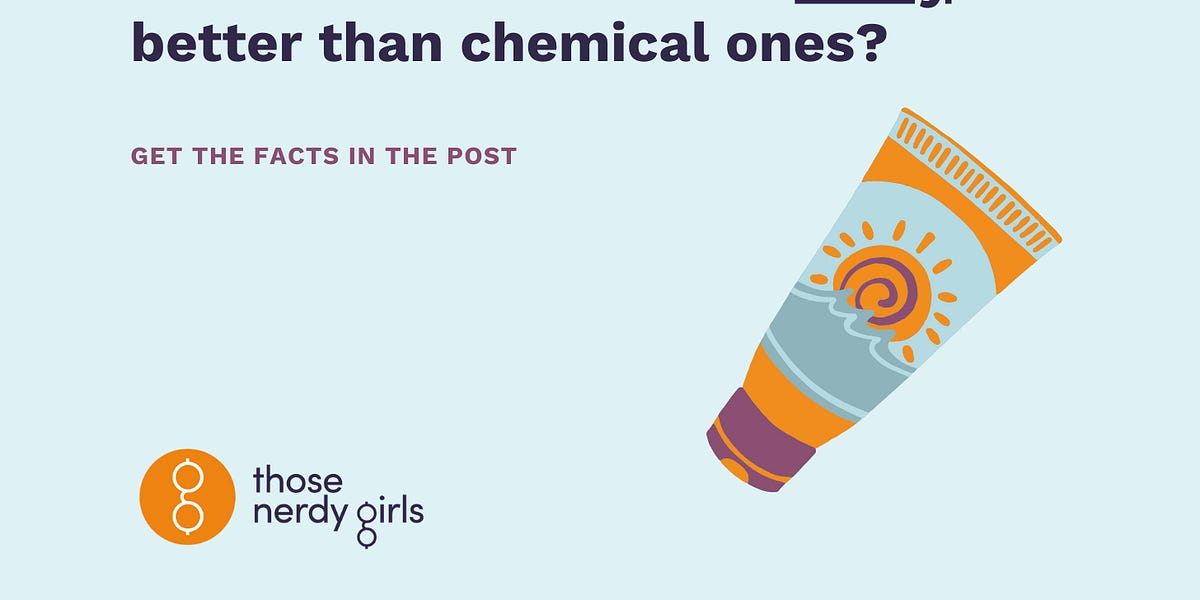 Are mineral sunscreens *really* better than chemical ones?