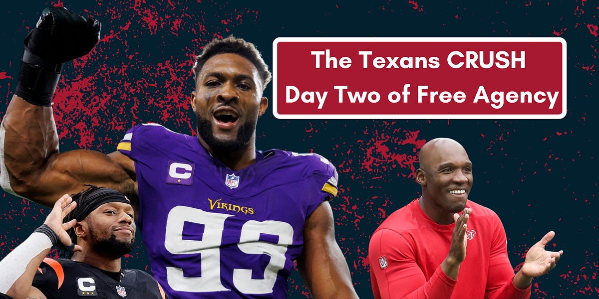 Danielle Hunter Signing Takes Texans Free Agency to Another Level