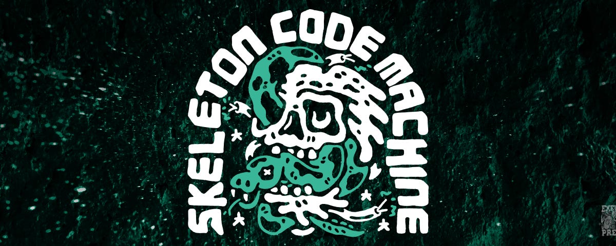 Launching Skeleton Code Machine - by Exeunt Press