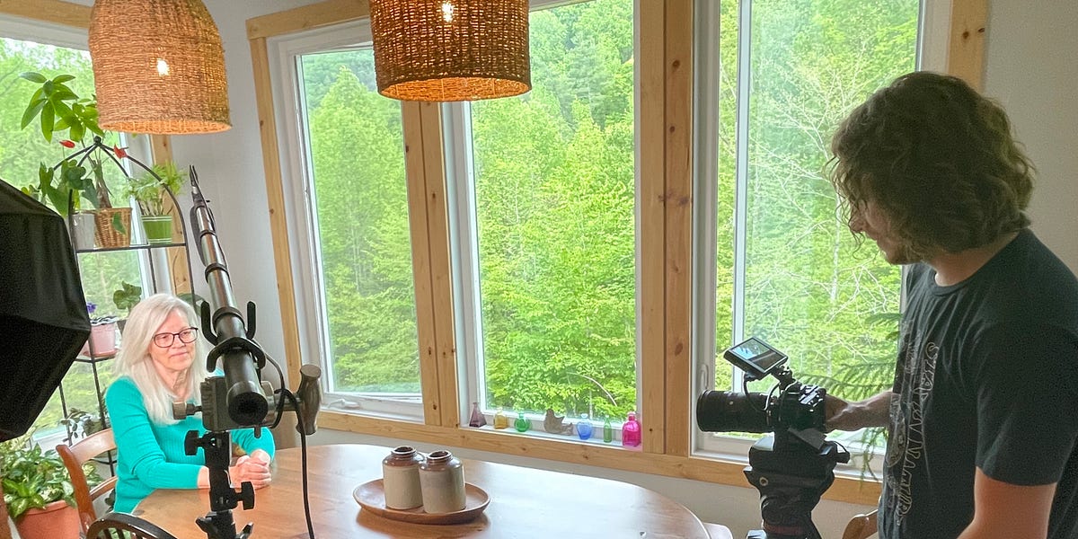 Lights ... camera ... action! - by Jeanne Malmgren