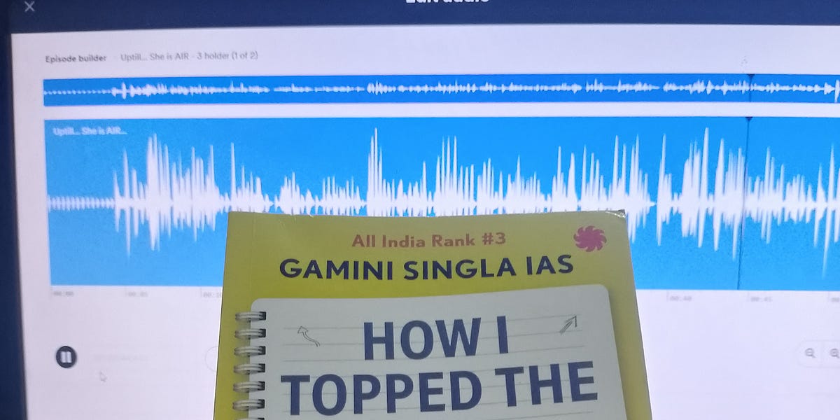 How I Topped UPSC by Gamini Singla, IAS — my key takeaways from the book