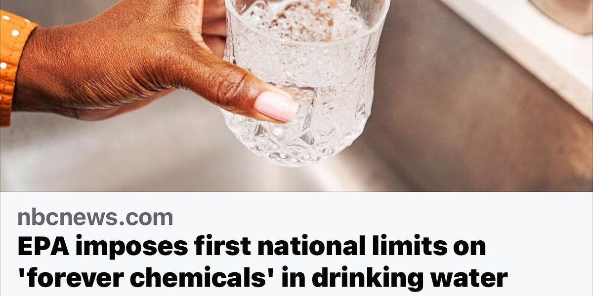 EPA Enforces Regulations on PFAS Chemicals in Drinking Water