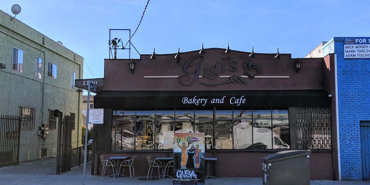 Gigi's Café Cubano Cuban Bakery Westlake Los Angeles