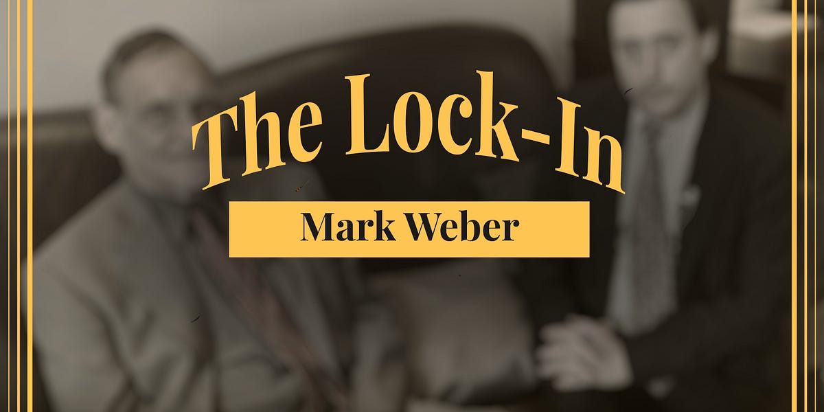 Mark Weber | The Lock-In - by Edward Dutton