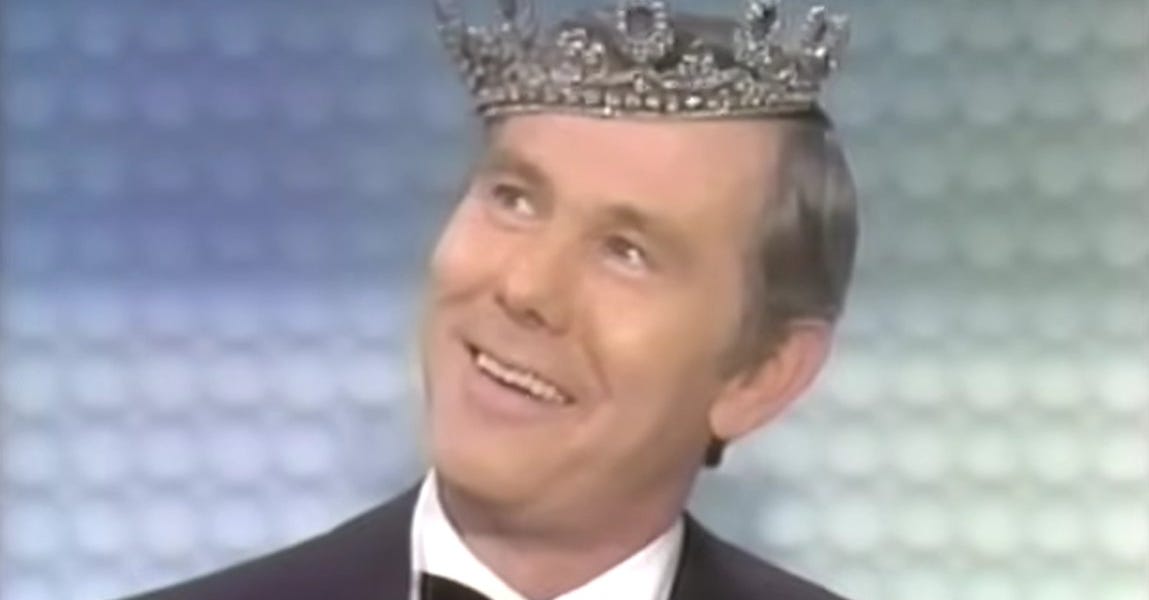 A Terrific Tiara Moment from Johnny Carson's Tonight Show