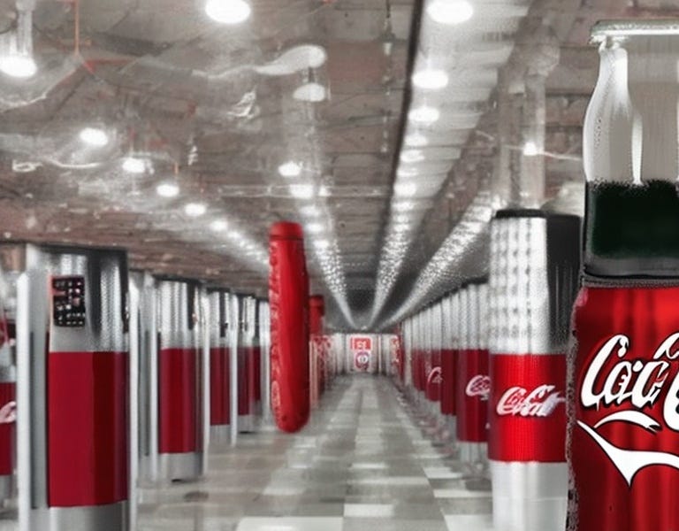 The new AI flavored Coke - by Nick Sorrentino