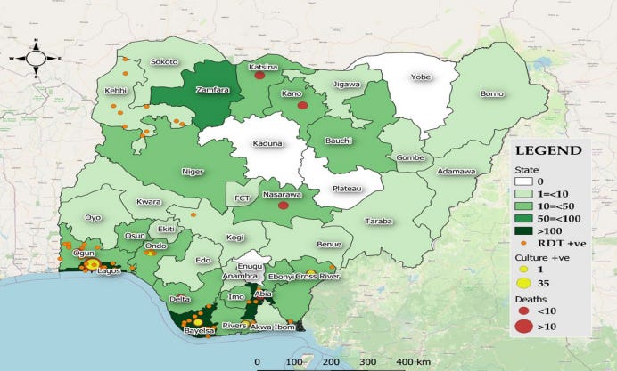 Cholera outbreak in Nigeria - by Robert Herriman