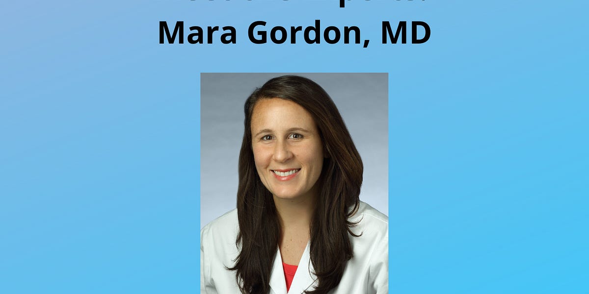 5 Questions With Mara Gordon, MD - by Ragen Chastain
