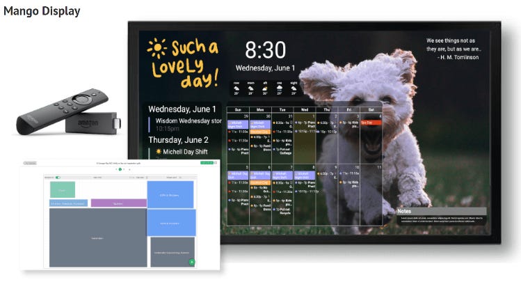 Mango Display - Aging in Home Technology