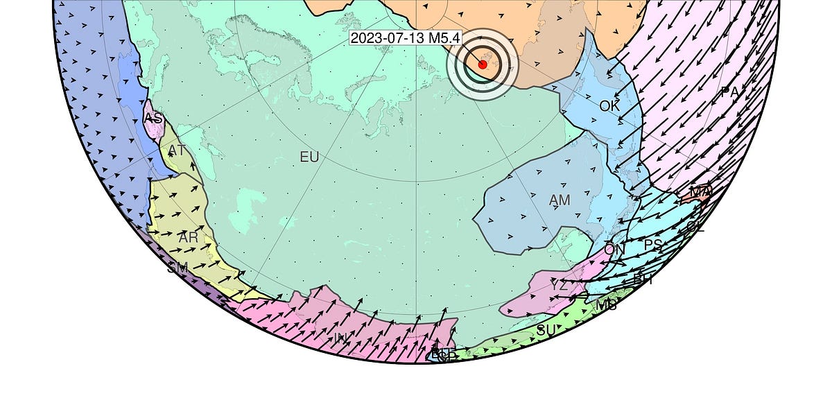M5.2 earthquake in remote Siberia highlights wide continental rift