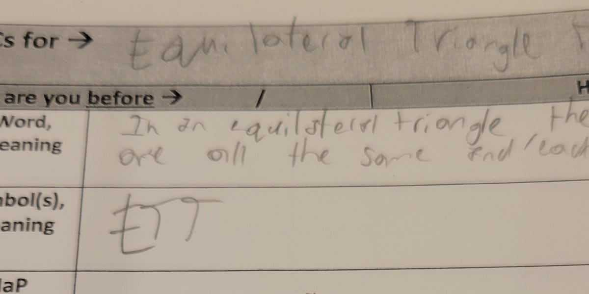 A strong math foundation is the starting point to being strong with math.