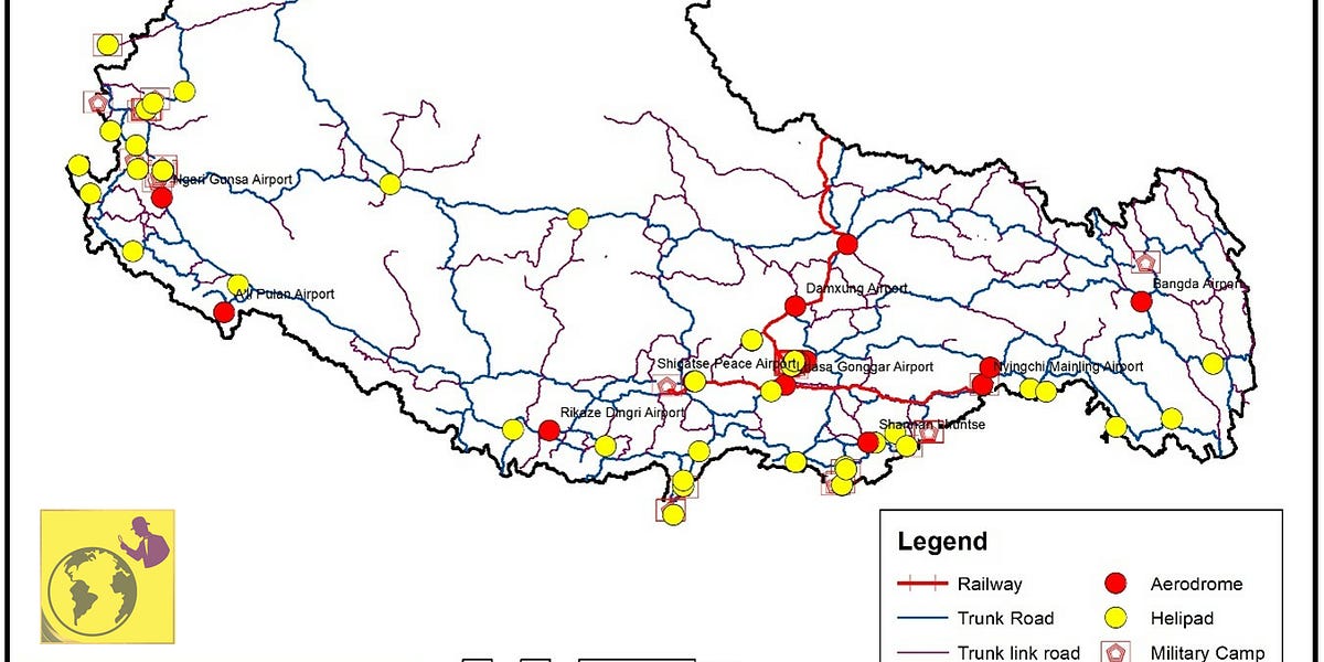 #9 Unlocking Tibet: In-Depth Mapping of Transport Infrastructure ...