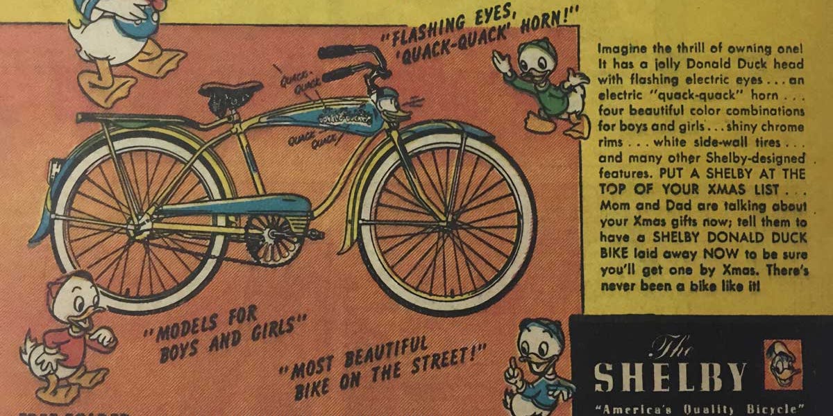 Shelby Donald Duck Bicycle - The Retroist