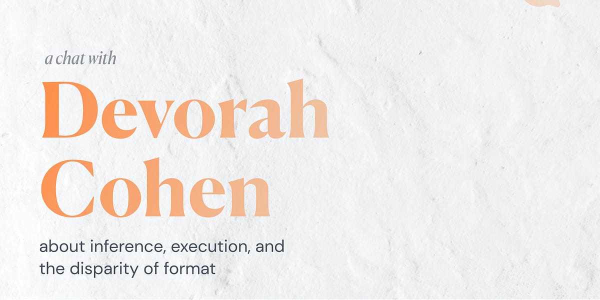 Devorah Cohen, Circle Magazine: inference, execution, and the disparity of format