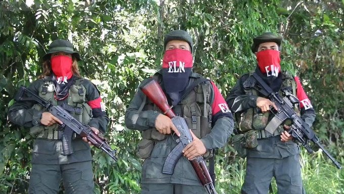 Guerilla war in the Colombian borderlands