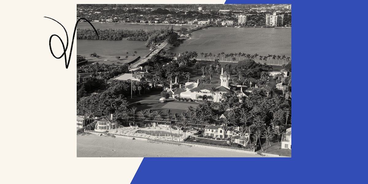 The role model at Mar-a-Lago - by Ben Raderstorf