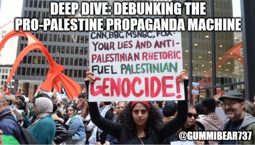 Debunking the Pro-Palestine Propaganda Machine