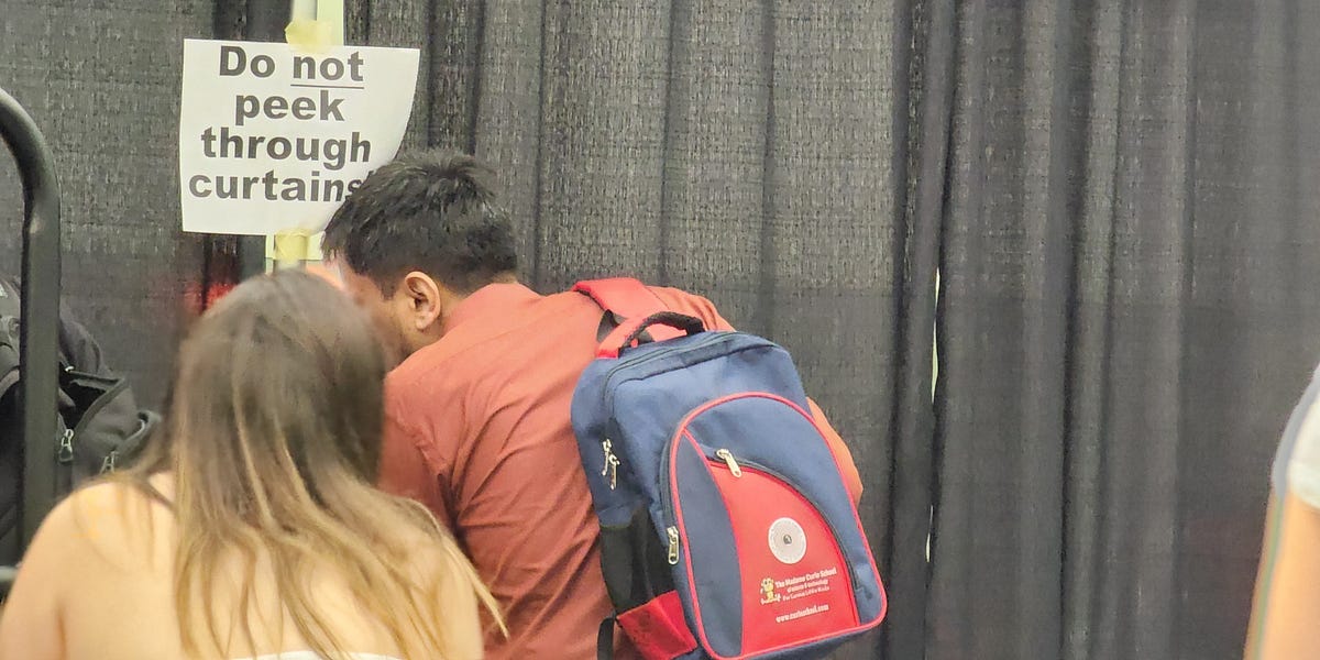 “Do *NOT* Peek Through Curtains” - by Gary Mishuris, CFA