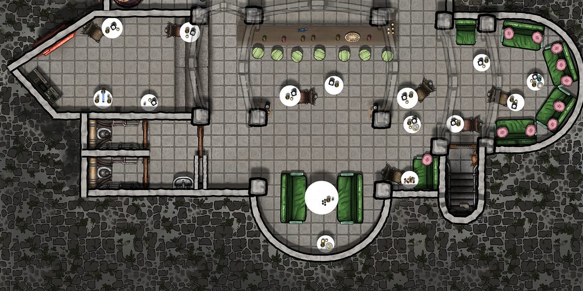 Descubra o novo Battlemap em 8K da Cantina de Nevarro, um ponto de encontro épico para ...