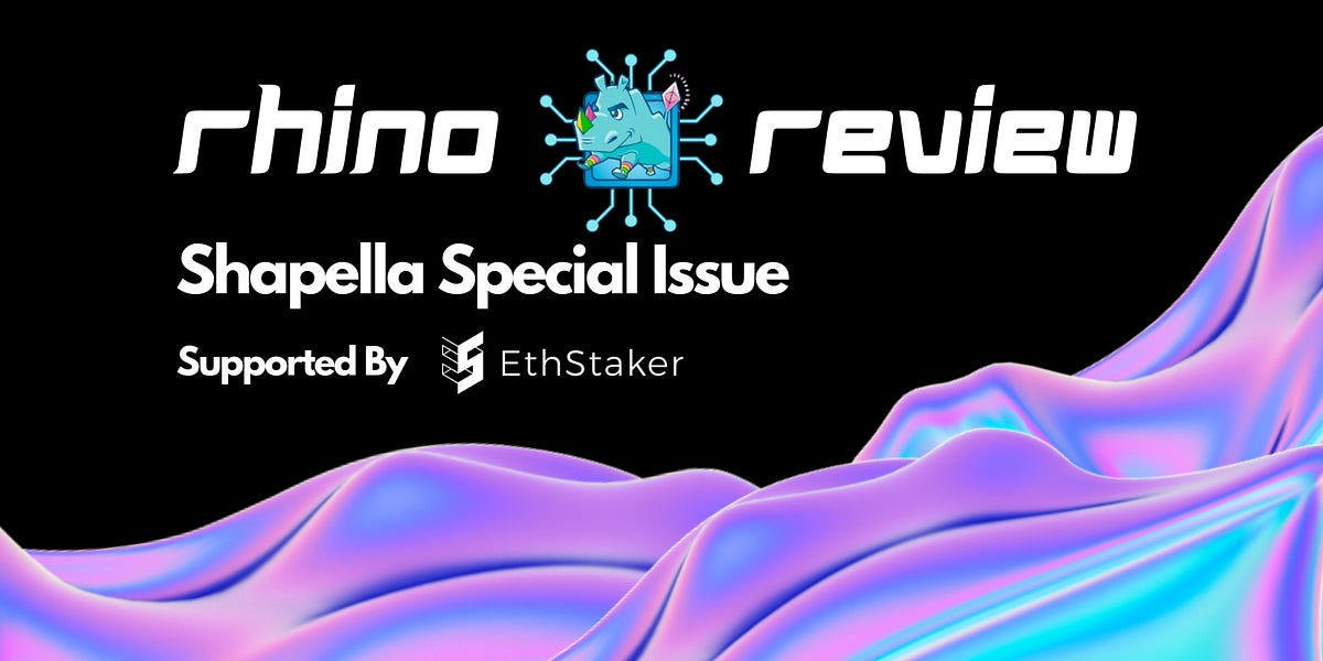 Rhino Review - Shapella Special Issue - by armagan 🏴