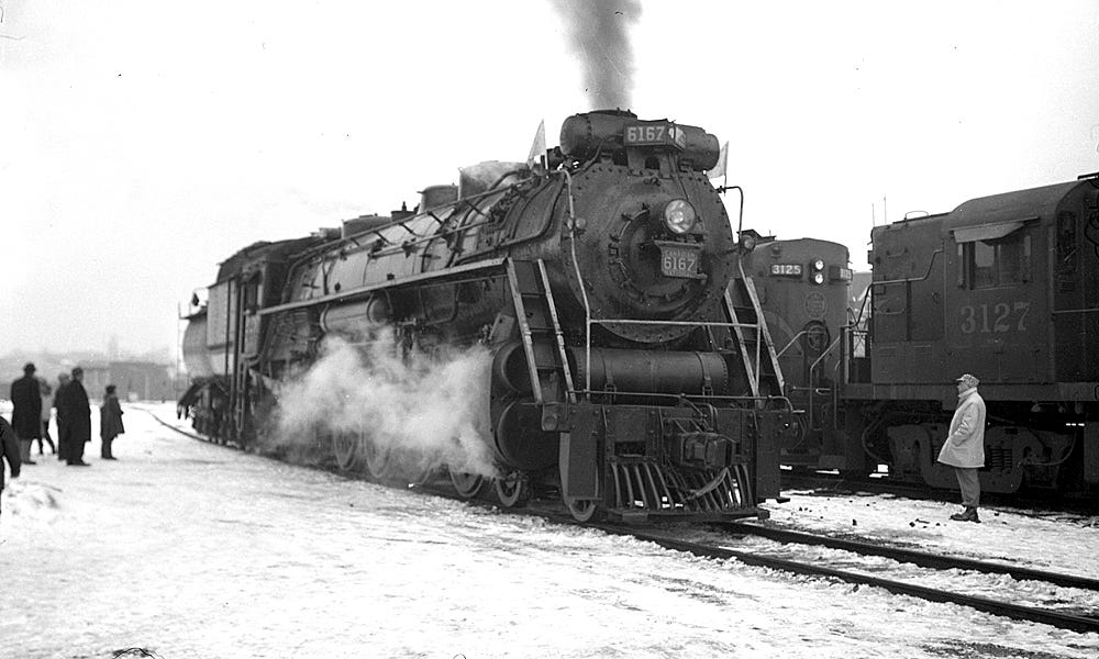 Reliving the early steam fan trip era: CNR 6167’s journey to Niagara Falls