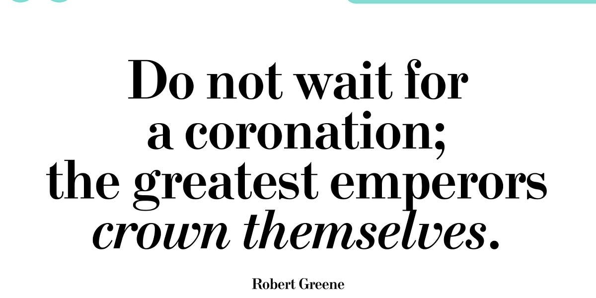 The Incredible Benefits (and Trials) of Crowning Yourself