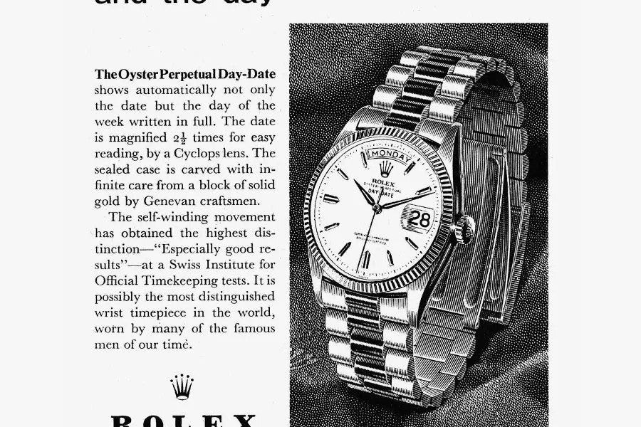 A Brief History: The Rolex Day-Date - by kingflum