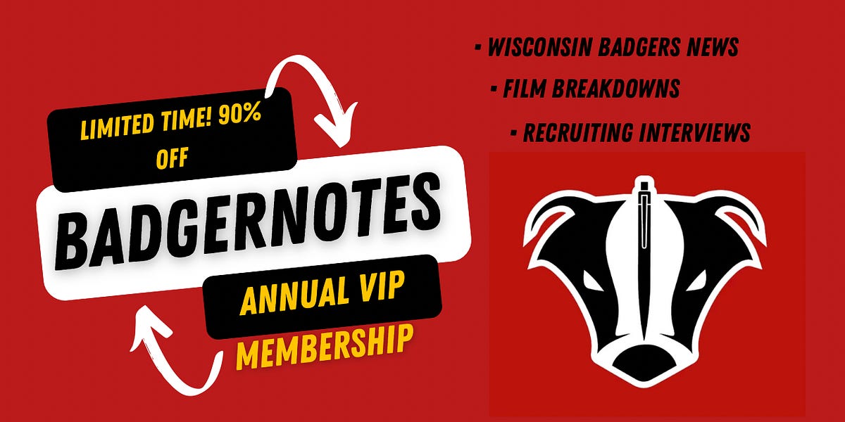 BadgerNotes Newsletter Update - by Dillon Graff