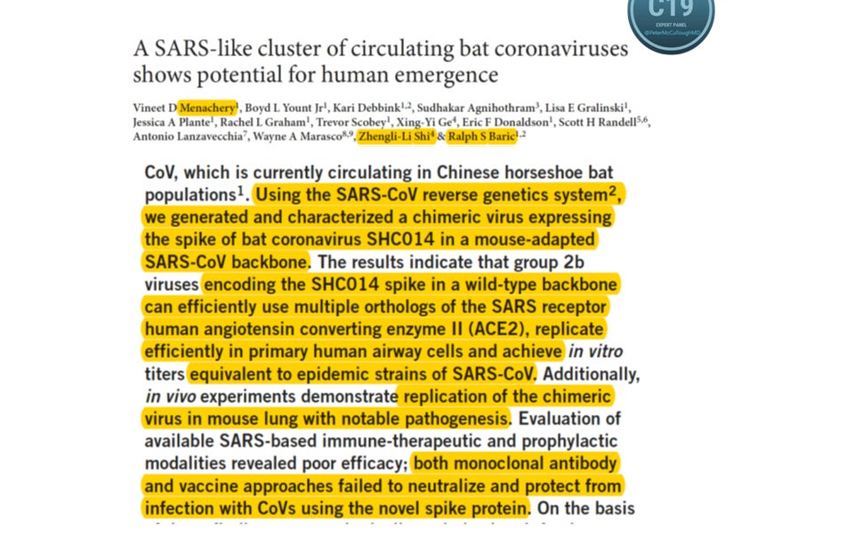 Academic Fraud on Origins of SARS-CoV-2