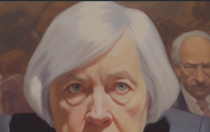 Yellen Says There May Be a Little Stress in Banking. RUN!