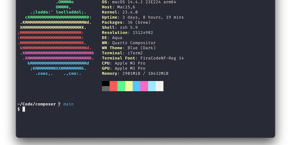 Building a custom Zsh prompt from scratch