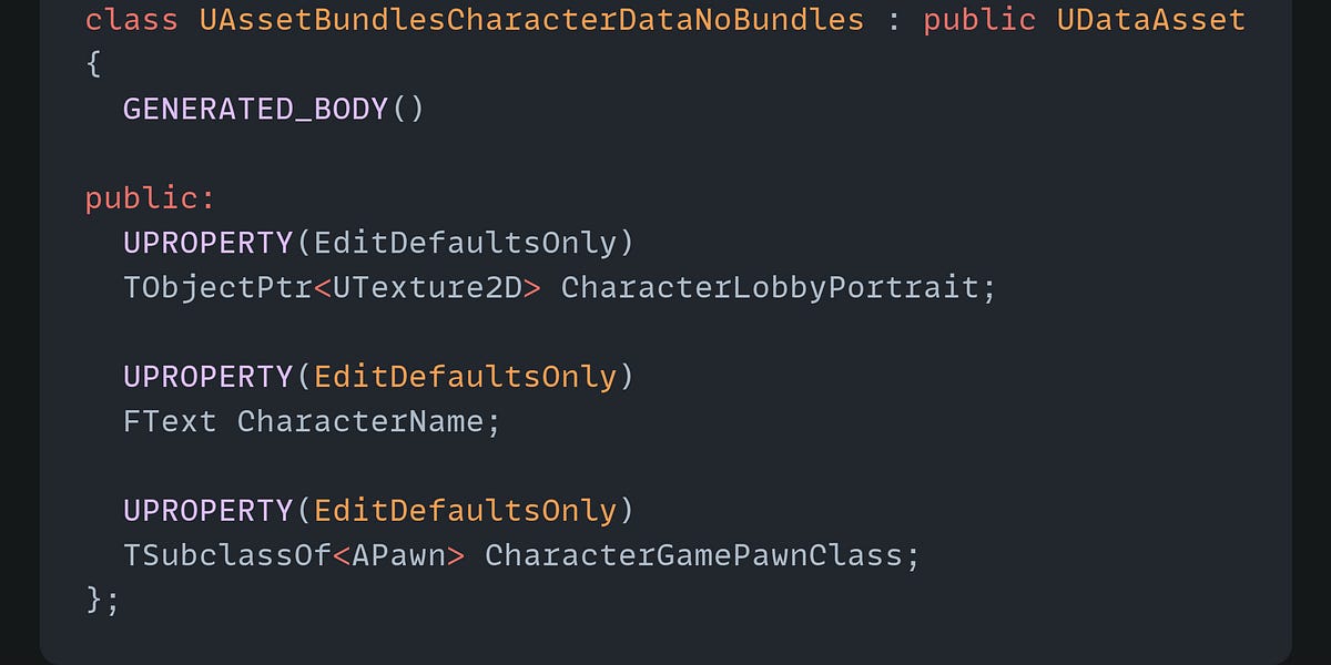 Unreal Engine - The Asset Manager, Primary Assets and Asset Bundles
