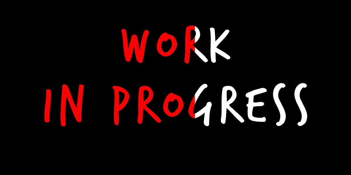 😳 Share your work-in-progress early and regularly