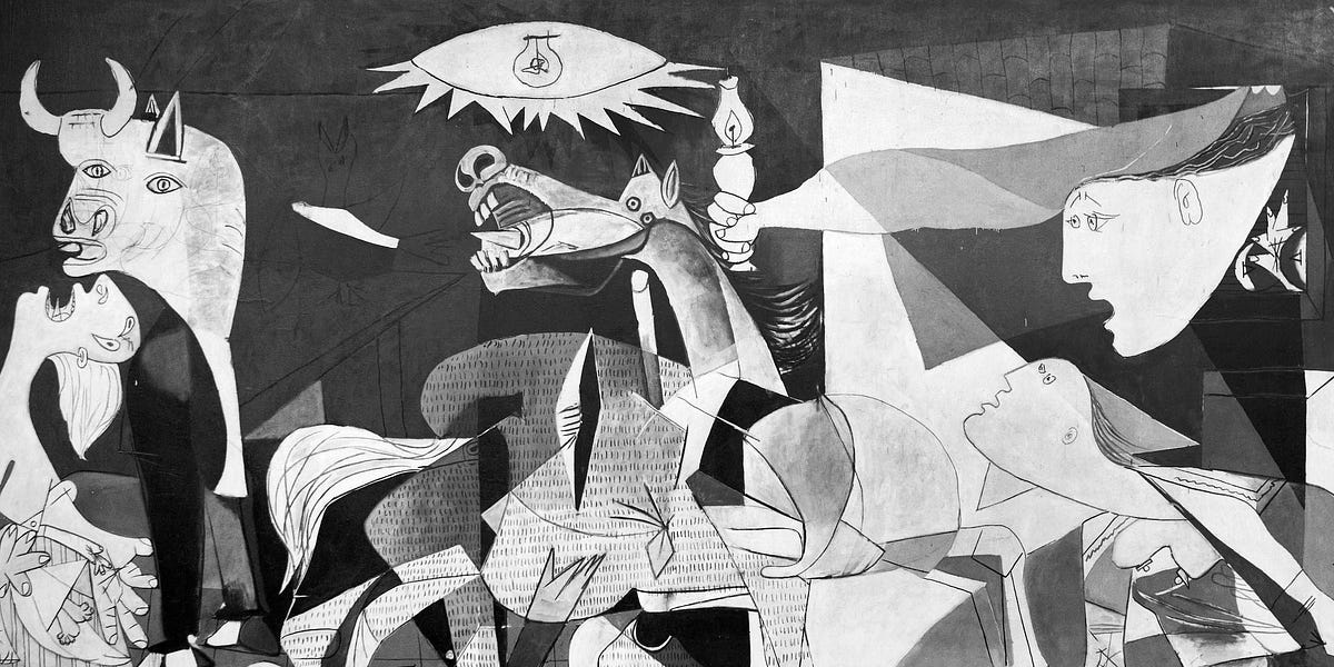 Guernica (1937), de Pablo Picasso 🐂