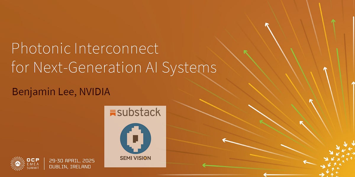 NVIDIA: Photonic Interconnect for Next-Generation AI Systems