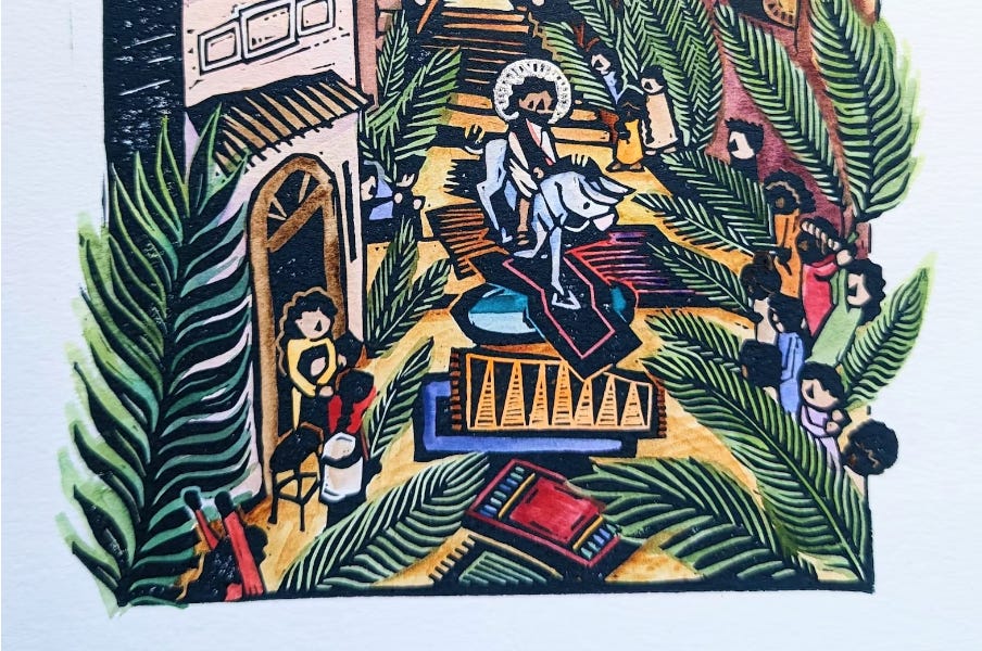 Palm Sunday - by Cecelia Proffit and Rachel Jardine
