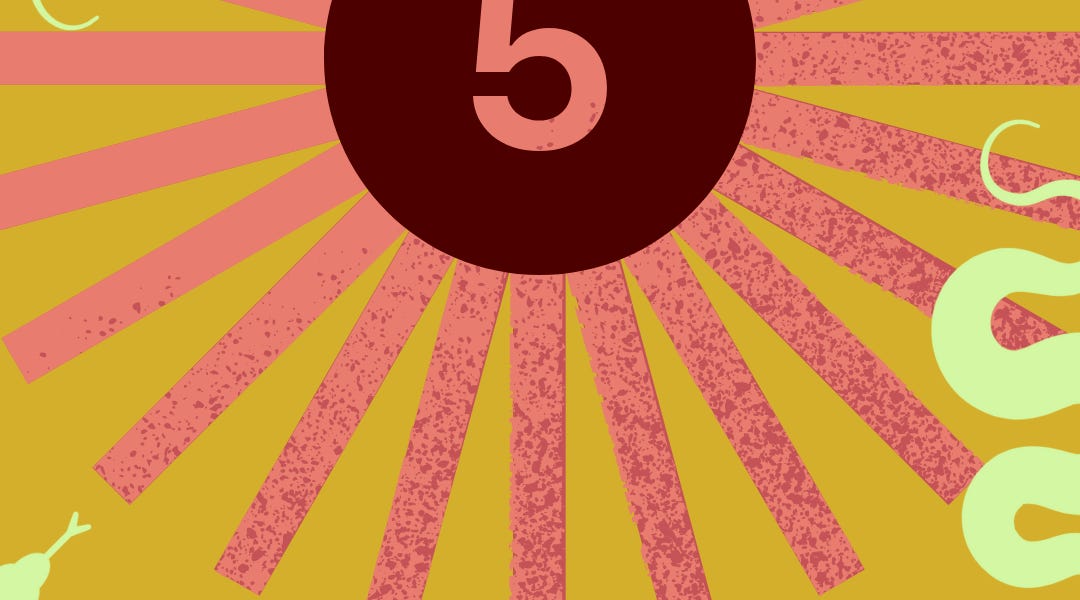 Five Things To Share - Charlotte Dune's Lagoon