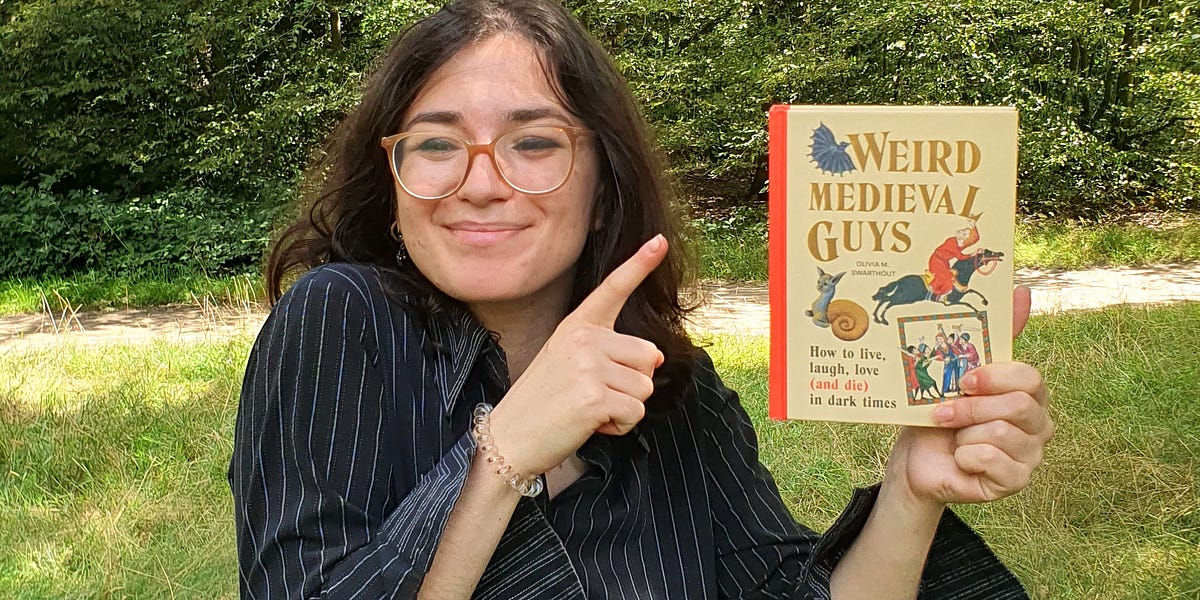 Huge announcement: there’s a Weird Medieval Guys BOOK coming out soon!